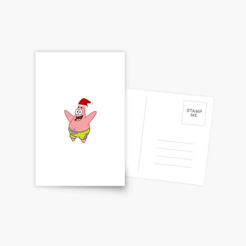 "Christmas Patrick Star Happy Meme" Poster for Sale by AmazingBubbles ...