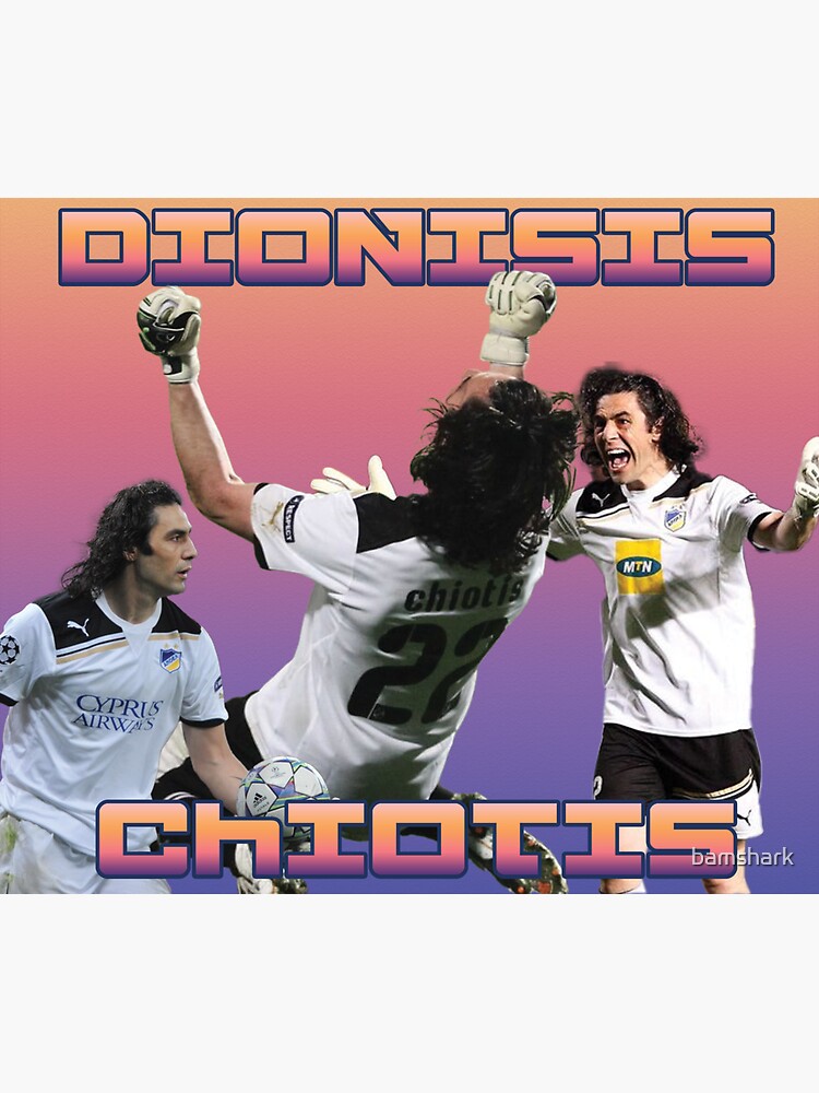 "Championship Manager Legends - Dionisis Chiotis" Sticker for Sale by ...