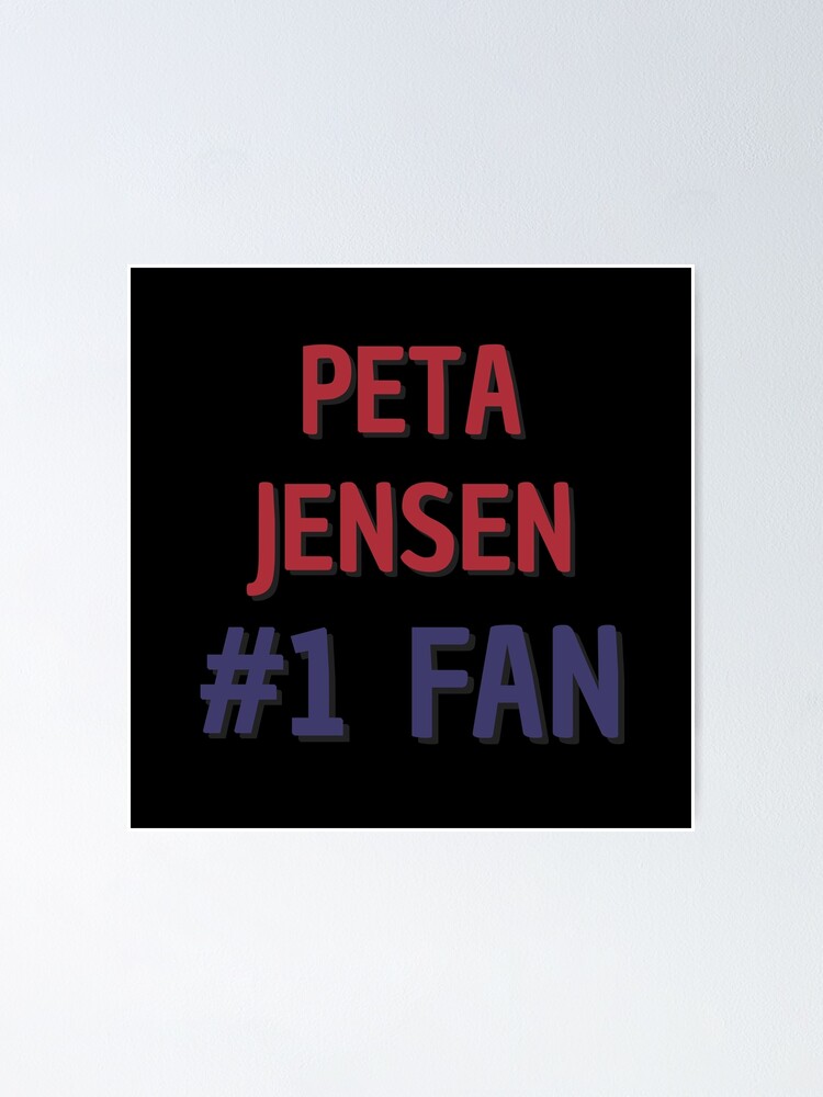 "Peta Jensen - #1 Fan" Poster for Sale by Rybariuns | Redbubble