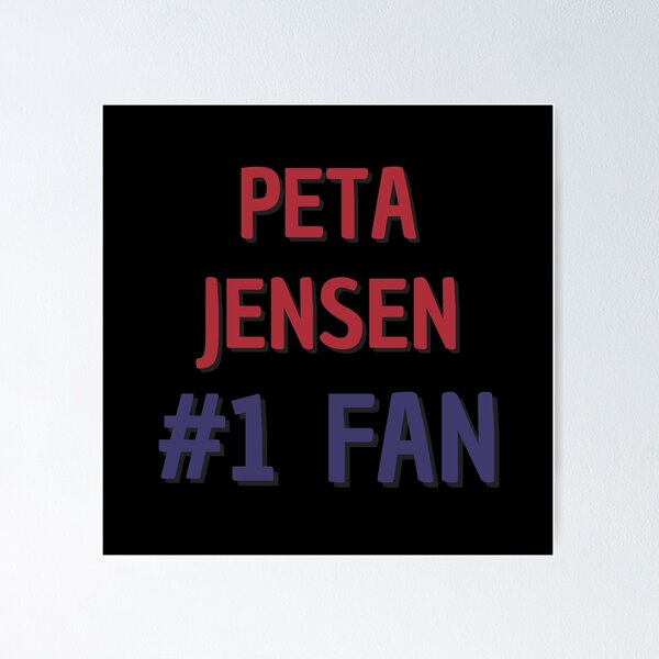 "Peta Jensen - #1 Fan" Poster for Sale by Rybariuns | Redbubble