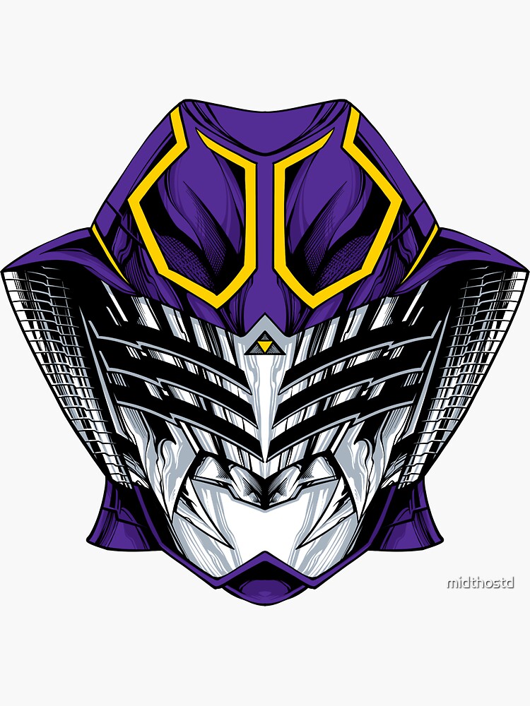 "Ouja Kamen Rider" Sticker for Sale by midthostd | Redbubble