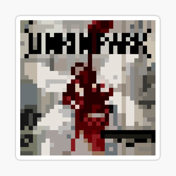 "Linkin Park - Hybrid Theory" Sticker for Sale by DiegoAlifa | Redbubble