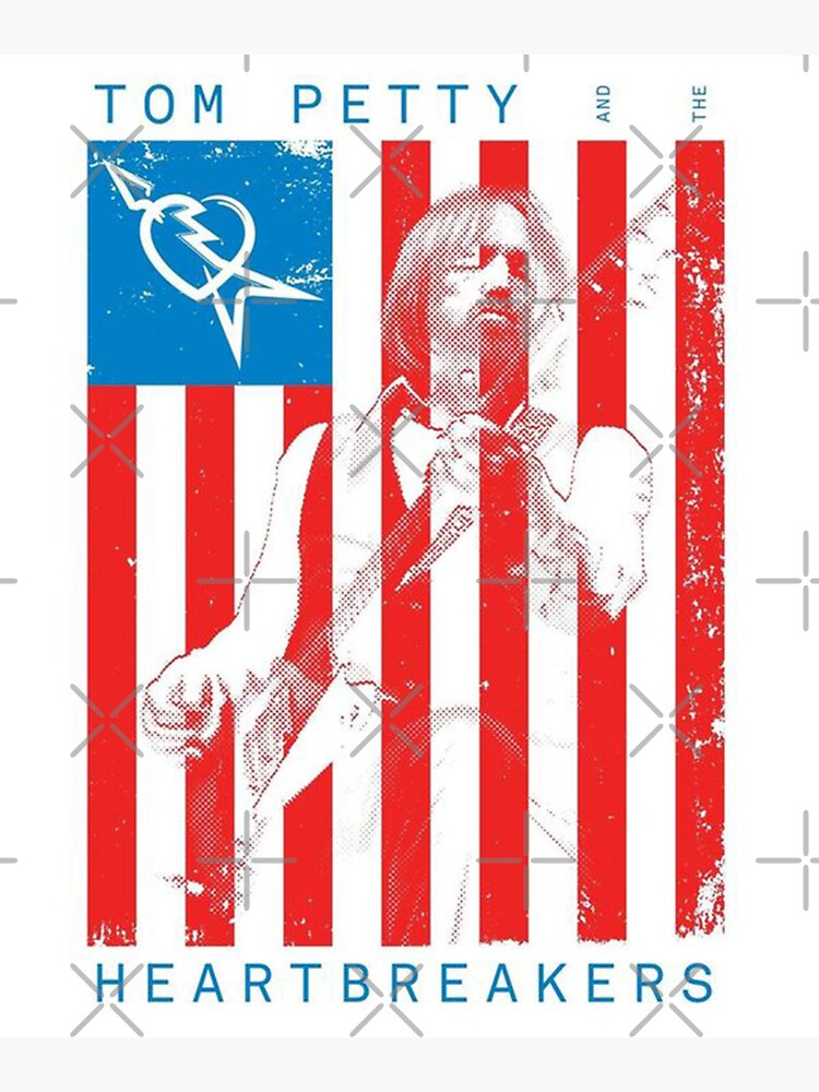 "TOM PETTY AND THE HEARTBREAKERS" Sticker for Sale by Koko-Rico | Redbubble