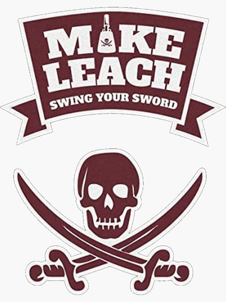 "mike leach" Sticker for Sale by Boksto | Redbubble