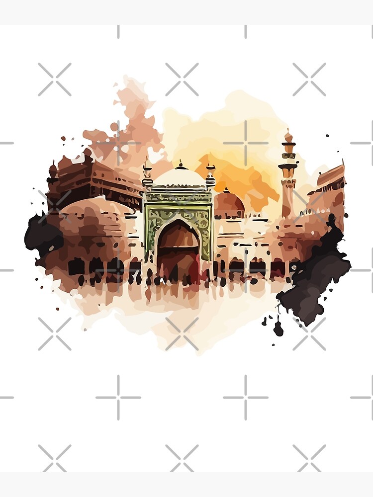 "Watercolor Painting for muslims,Islamic Wall Art, Islamic Home Decor ...