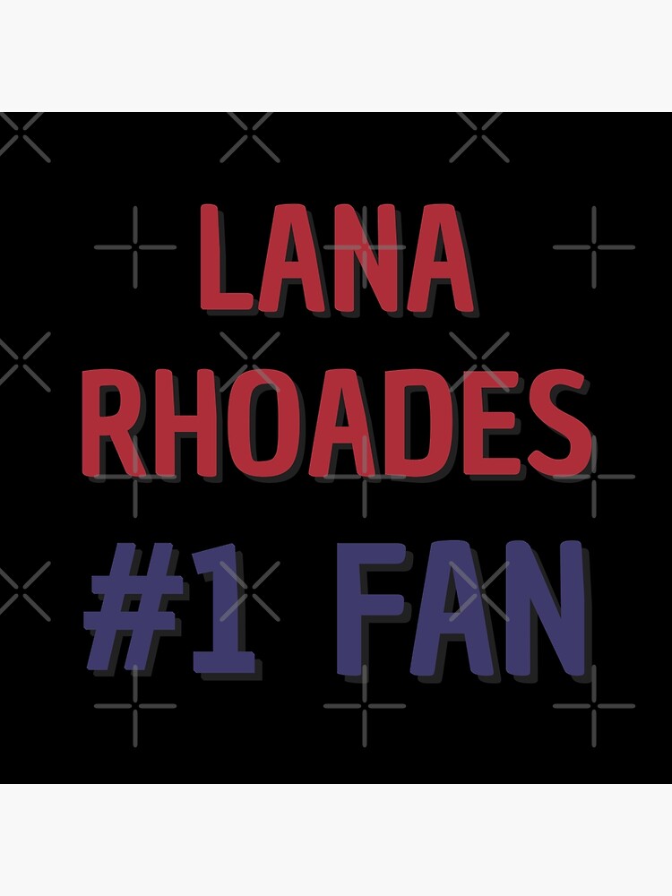 "Lana Rhoades - #1 Fan" Poster for Sale by Rybariuns | Redbubble