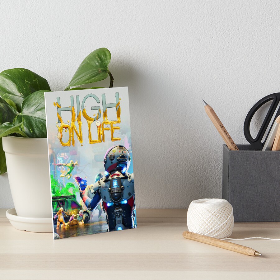 "High on life- Game" Poster for Sale by Paul-Richarson | Redbubble