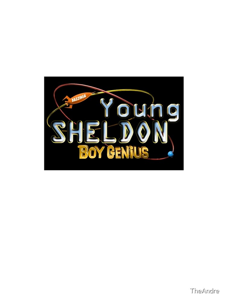 "Young Sheldon Boy Genius" Graphic T-Shirt Dress for Sale by TheAndre | Redbubble