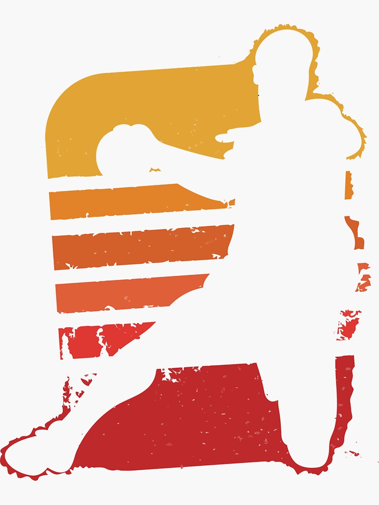 "Vintage Handball Jump Shot, Sport Handball Player" Sticker for Sale by ...