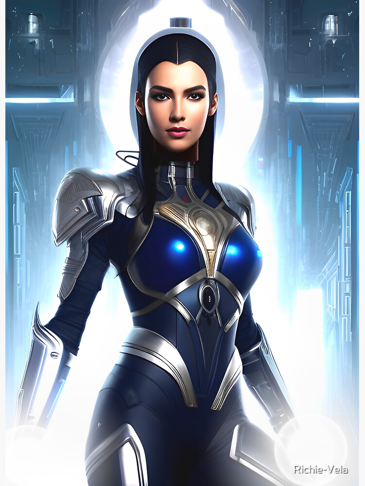 "Cyber Mythology - Epic Cybernetic Style of the Goddess of Egyptian ...