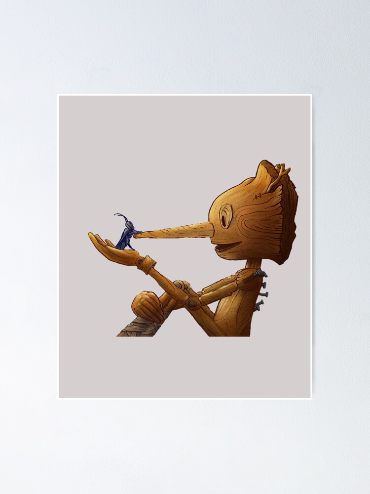 " Wooden Boy and The Talking Cricket" Poster for Sale by MertoVan ...