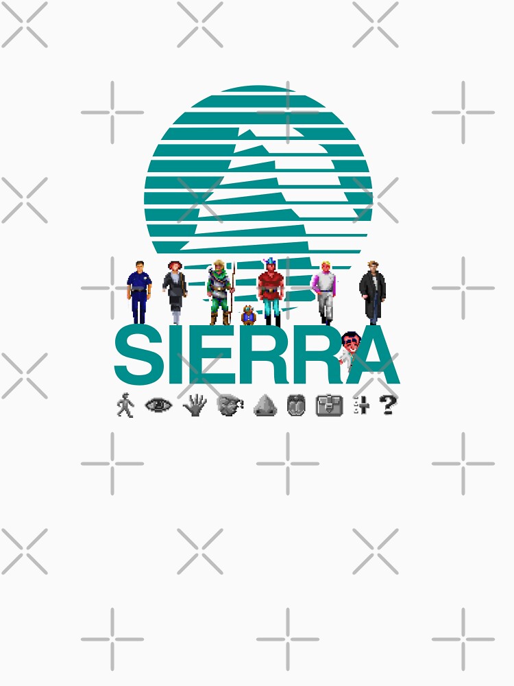 "Sierra Online Logo (AQUA BLUE) - Gaming Heroes and Icons - Point and ...