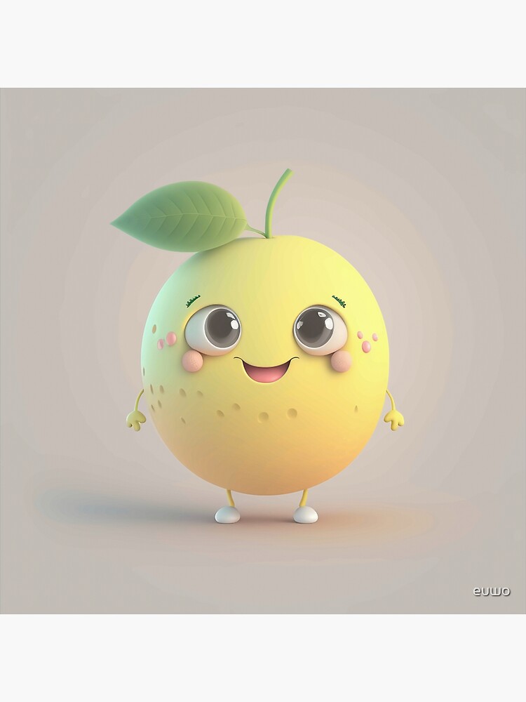 "A cute and funny story about the citron" Sticker for Sale by euwo ...