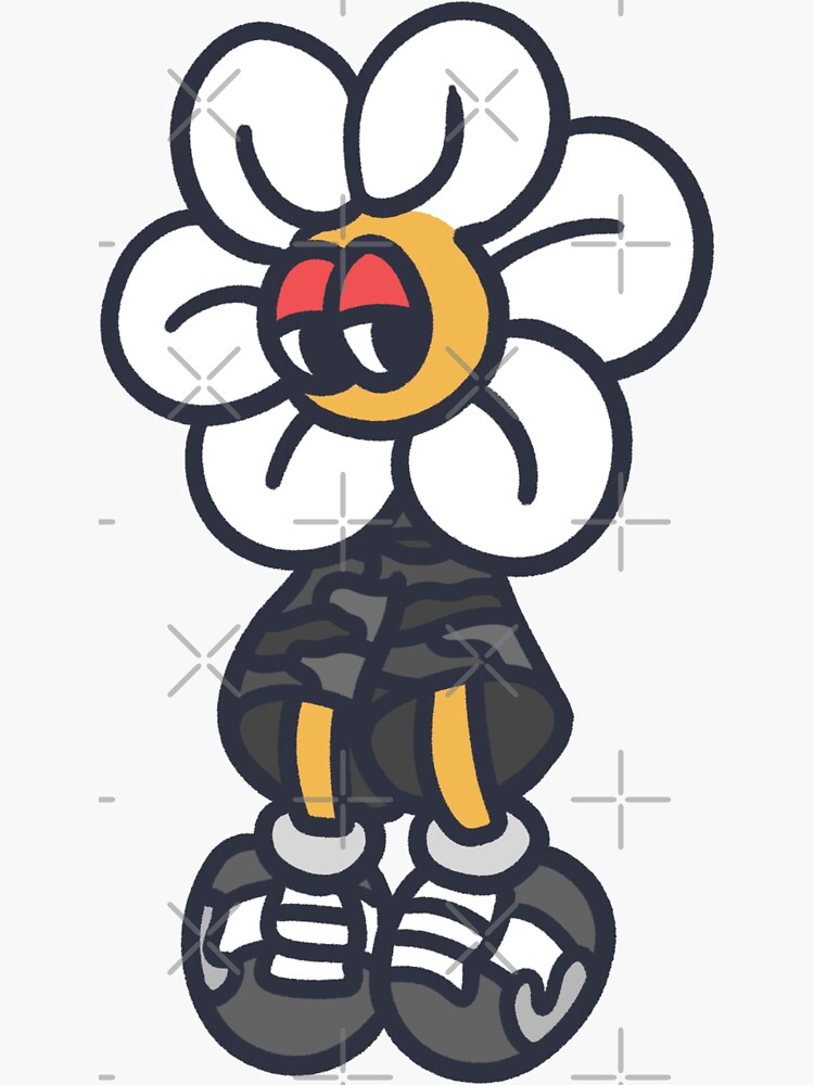 "Camo Flower Boy" Sticker for Sale by millygraphics | Redbubble