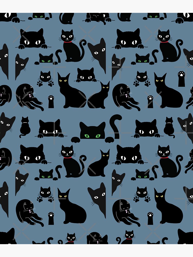 "Suspicious Cat Pattern" Sticker for Sale by M0dasser | Redbubble