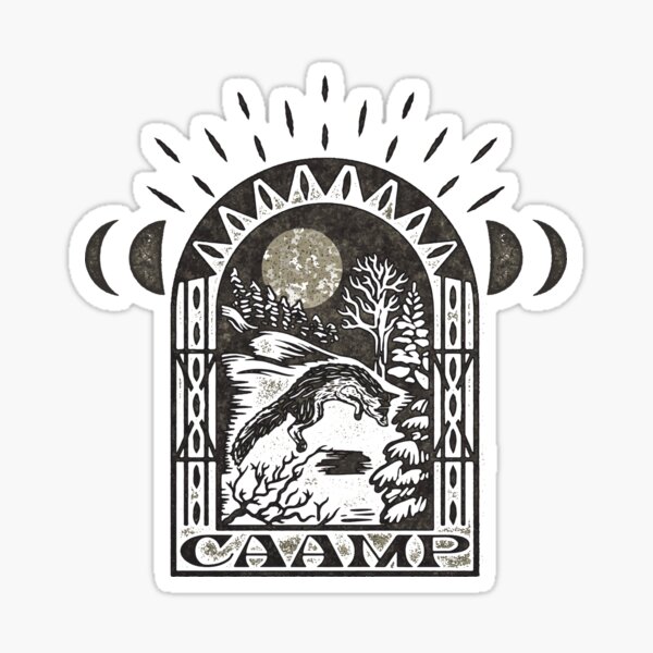 "Caamp Merch" Sticker for Sale by roida0001 | Redbubble