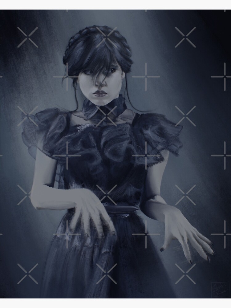 "Wednesday Addams Jenna Ortega Addams nevermore wenclair Nightshades ...