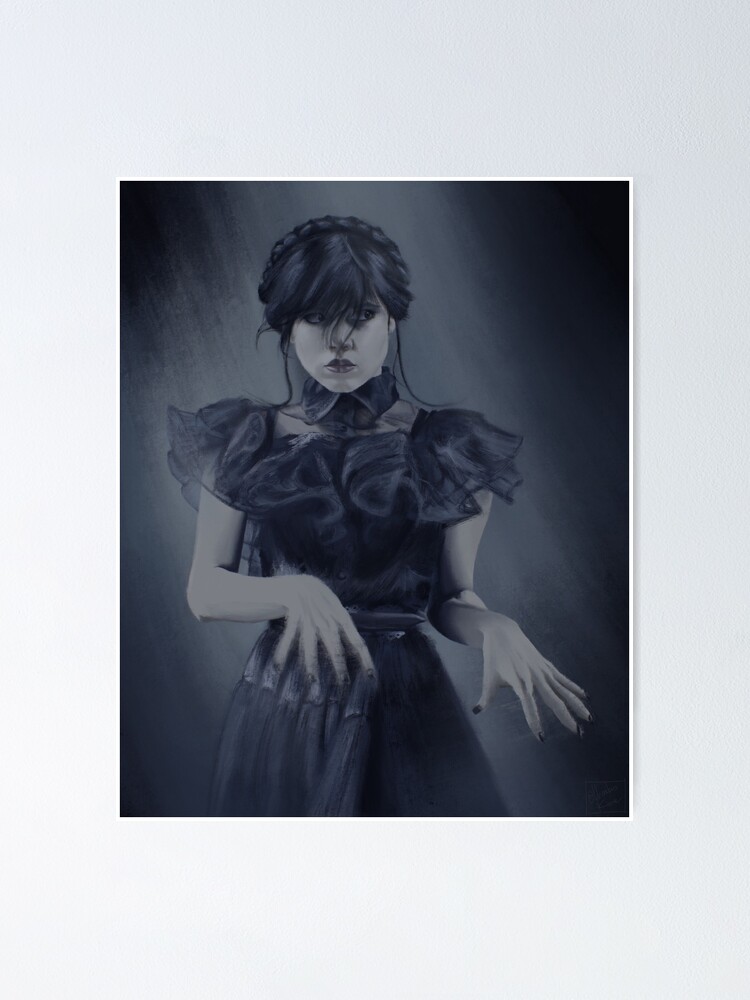 "Wednesday Addams Jenna Ortega Addams nevermore wenclair Nightshades ...