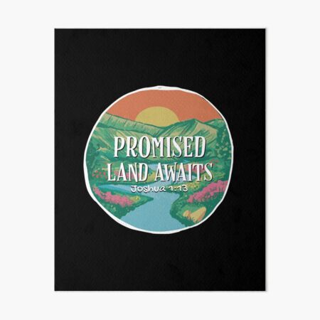 "Your Promised Land Awaits Joshua 1 Verse 13 | I Will Never Leave You ...