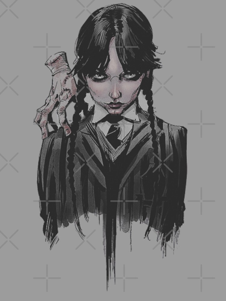 "Wednesday Addams Jenna Ortega Addams nevermore wenclair Nightshades ...