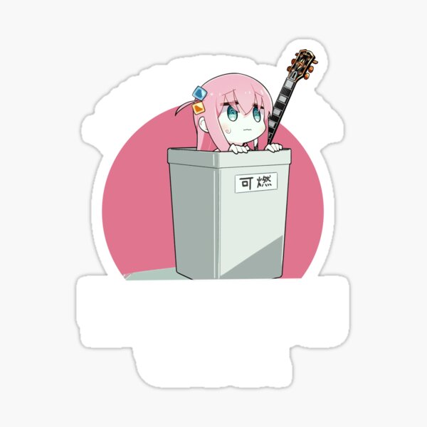 "Bocchi Rock" Sticker for Sale by Fanimesz | Redbubble