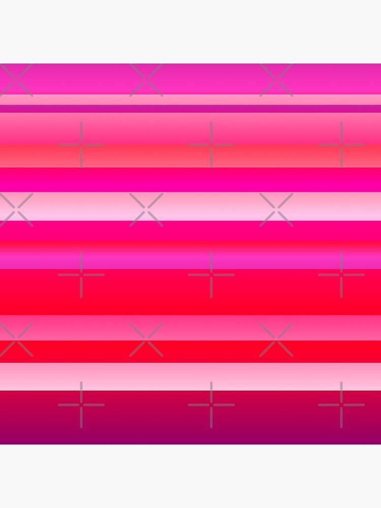 "Hot pink color palette | valentine color palette" Sticker for Sale by ...