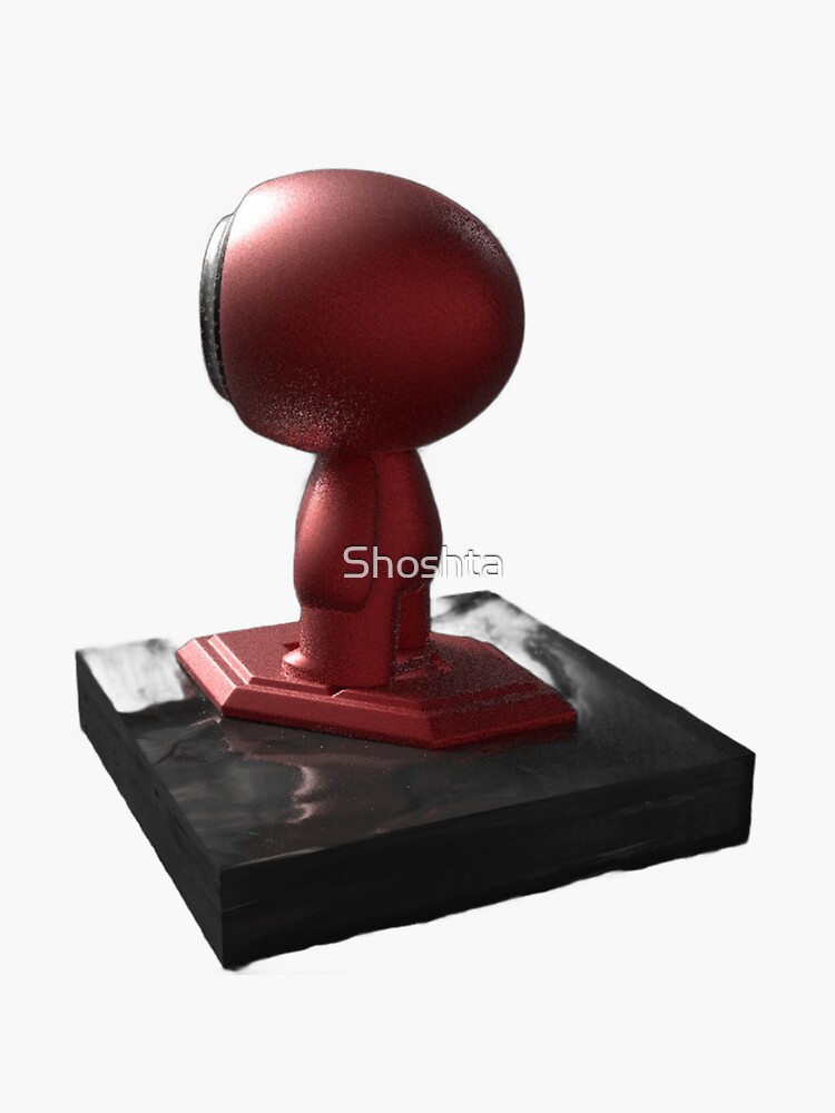 "squid game guard sticker" Sticker for Sale by Shoshta | Redbubble