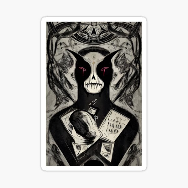 "One of the Dark Triad, The Machiavellian " Sticker for Sale by ...