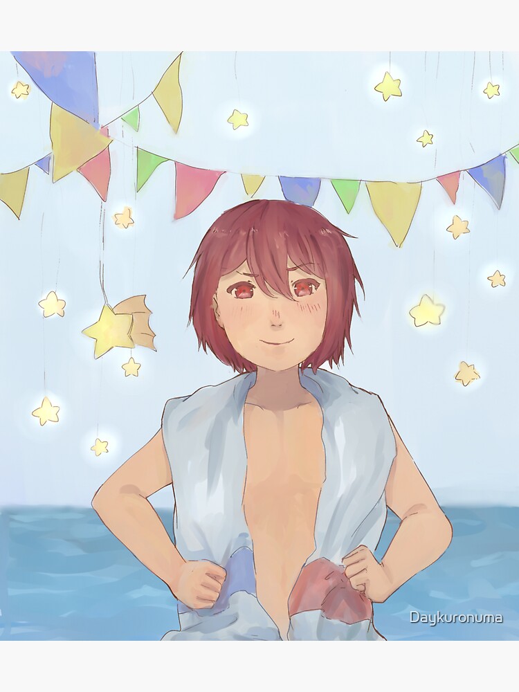 "Rin" Sticker for Sale by Daykuronuma | Redbubble
