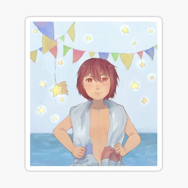 "Rin" Sticker for Sale by Daykuronuma | Redbubble