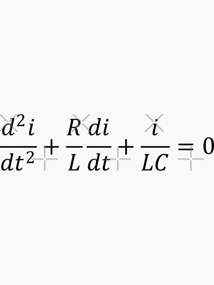 "RLC Circuit, Differential Equation - Electrical Engineering Basics ...