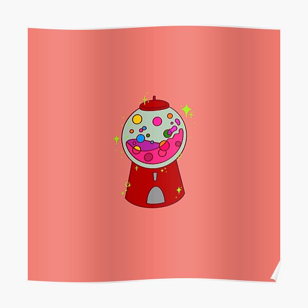 "Gumball Machine" Poster for Sale by SpaceDiver-001 | Redbubble