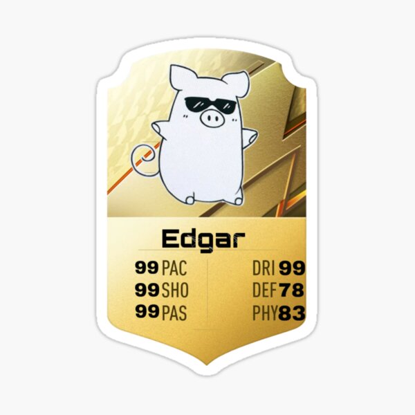 "TEAM EDGAR paluten soccer " Sticker for Sale by StumShirt | Redbubble