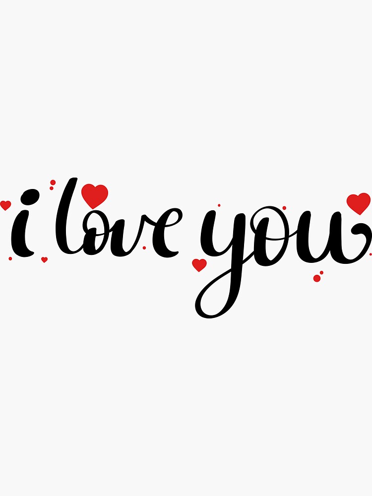 "Rumple Buttercup I Love You" Sticker for Sale by AcoostaStudio | Redbubble
