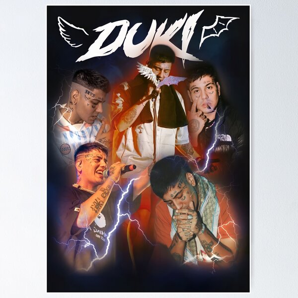 "duki edit" Poster by Amandagnz | Redbubble