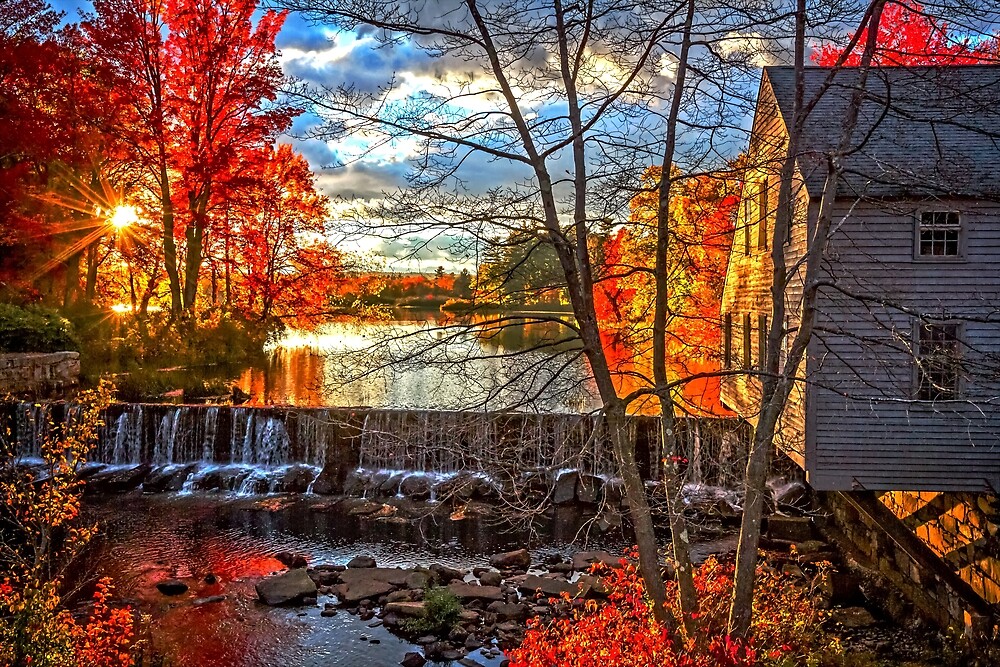 "Townsend MA, Harbor Pond" by Larry Richardson | Redbubble