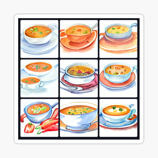 "Pepper pot art pack" Sticker for Sale by CinderPress | Redbubble