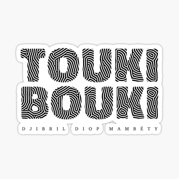 "touki bouki" Sticker for Sale by lucasbecker | Redbubble
