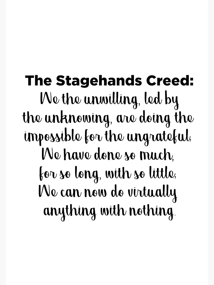 Stagehand Quotes