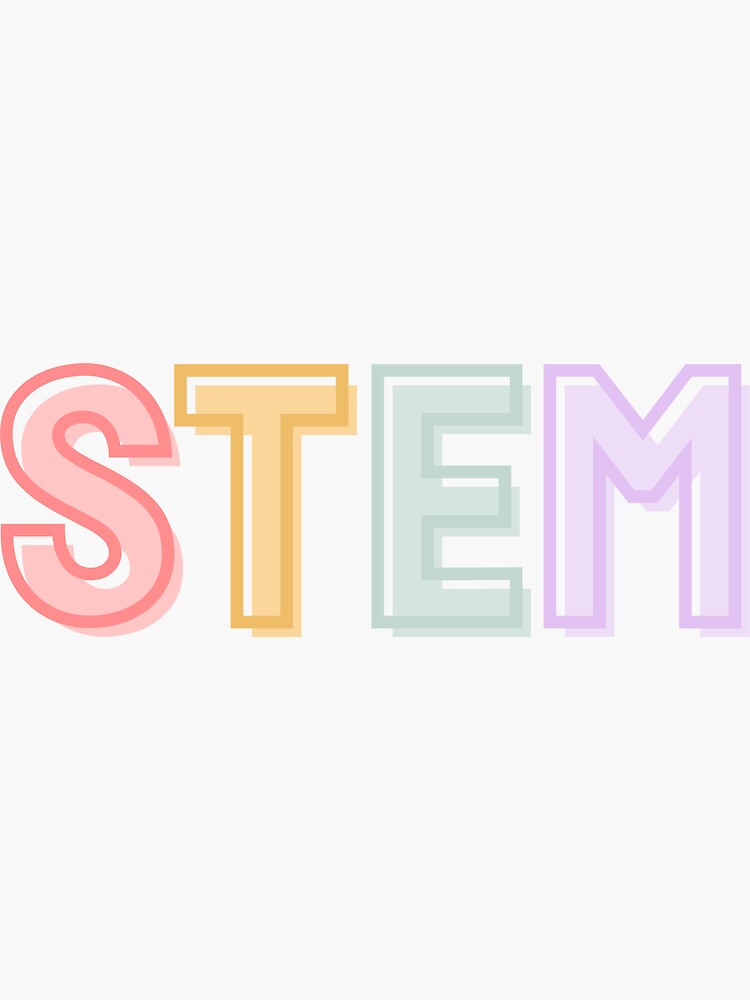 "Pastel Stem" Sticker for Sale by LPBillustration | Redbubble