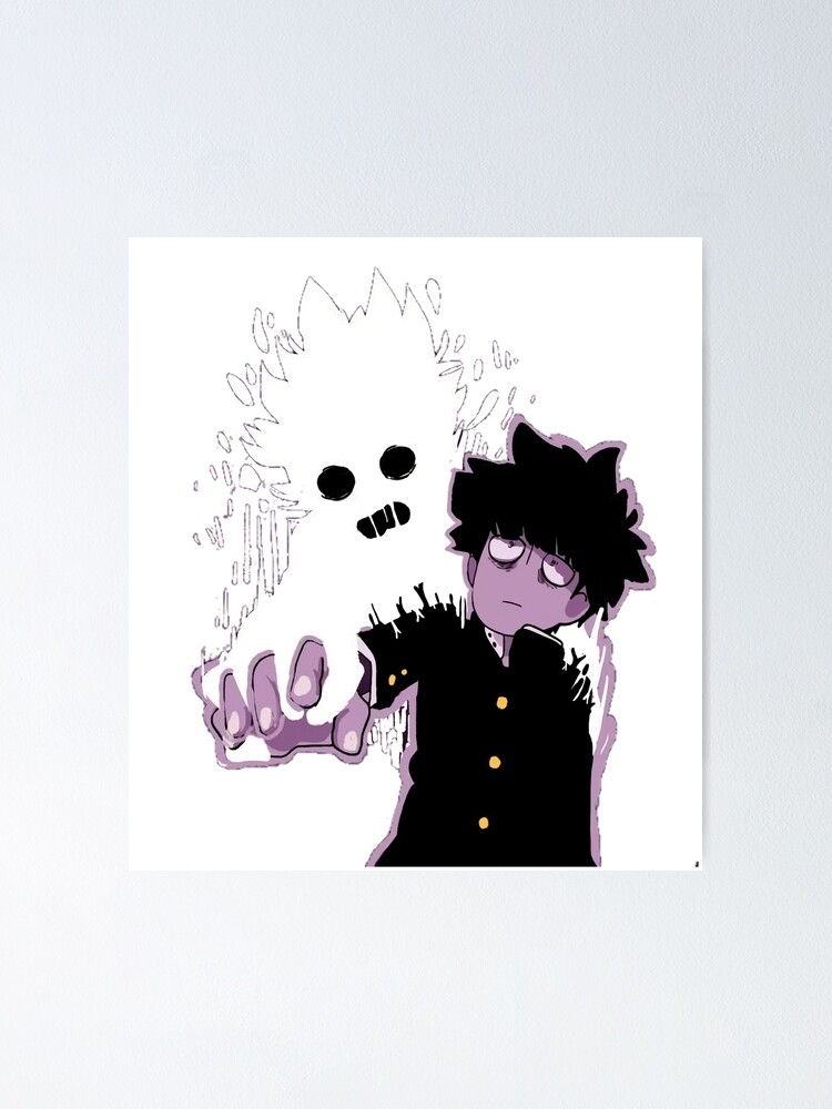 "Shigeo mob psycho 100" Poster for Sale by zelbypraw | Redbubble