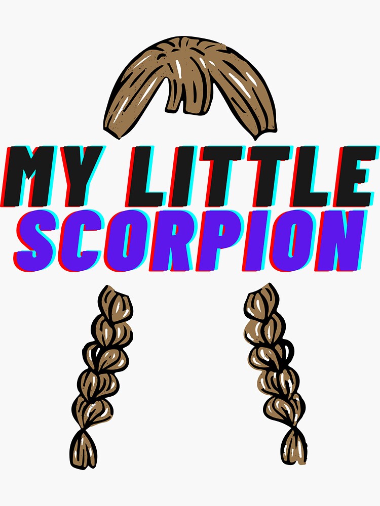 "Wednesday Addams my little scorpion" Sticker for Sale by TheOverlocker ...
