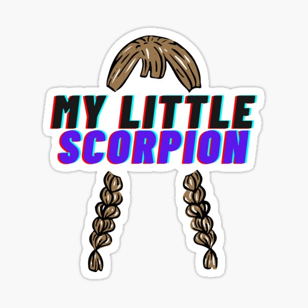 "Wednesday Addams my little scorpion" Sticker for Sale by TheOverlocker ...