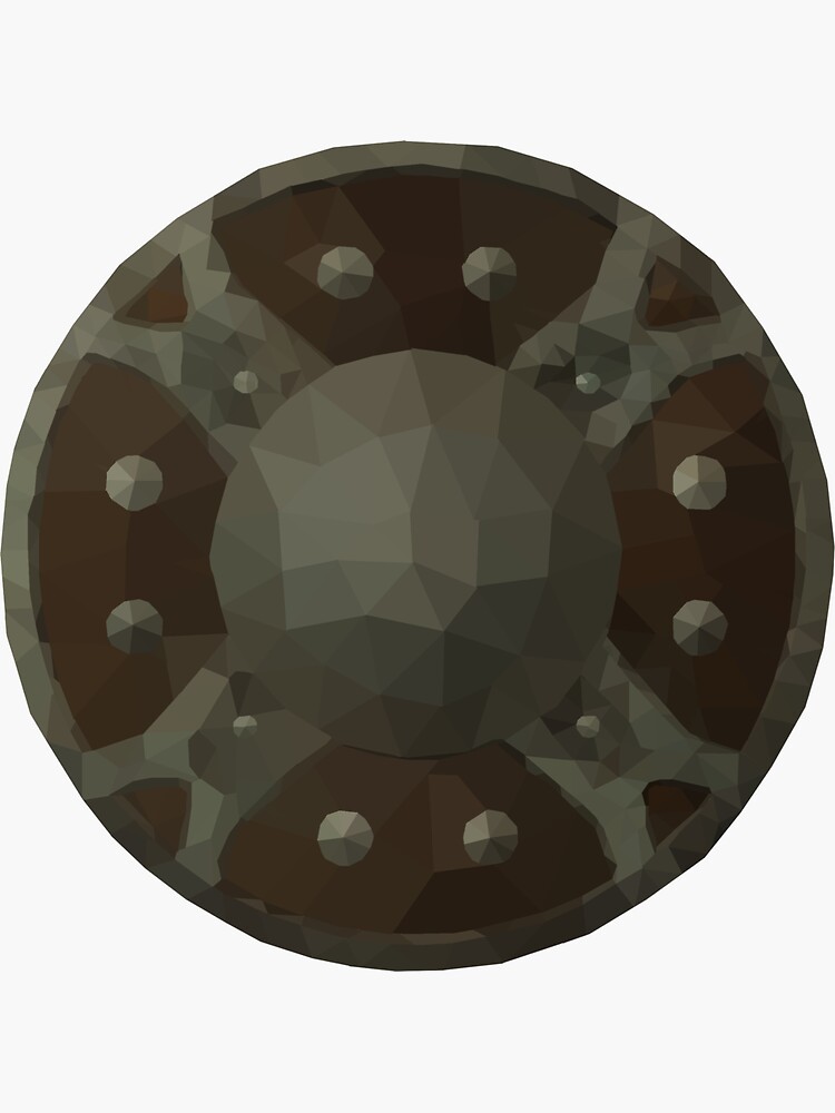 "Iron shield from Skyrim" Sticker for Sale by Niicholas | Redbubble