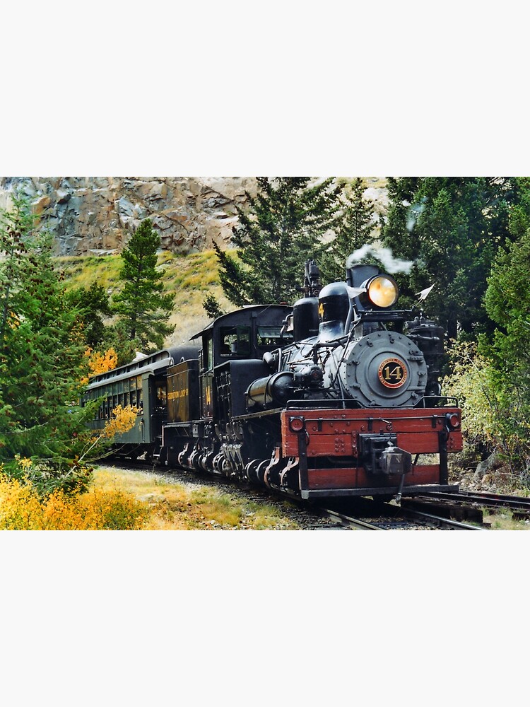 "West Side Lumber Shay #14 on the Georgetown Loop Railroad ...