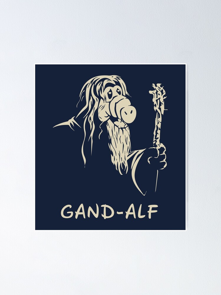 "ALF - Grand alf" Poster for Sale by beauartistic | Redbubble
