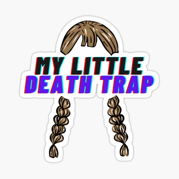"Wednesday Addams my little death trap" Sticker for Sale by ...