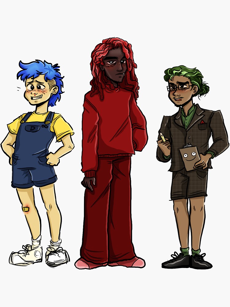 "DHMIS Humanized" Sticker for Sale by Illutale | Redbubble