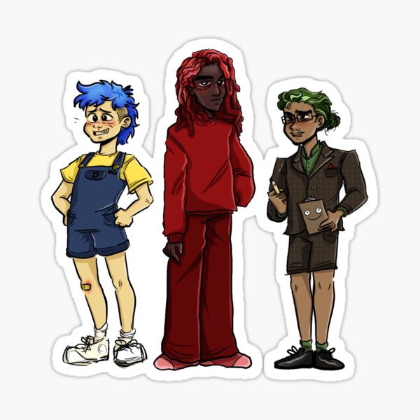 "DHMIS Humanized" Sticker for Sale by Illutale | Redbubble