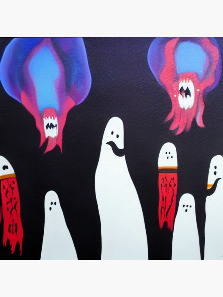 "Psycho Madness - Ghost Collective" Sticker for Sale by PsychoMadness ...